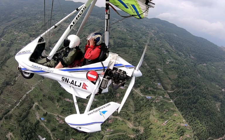 Ultralight Flying Pokhara - Nepal Travel Guide